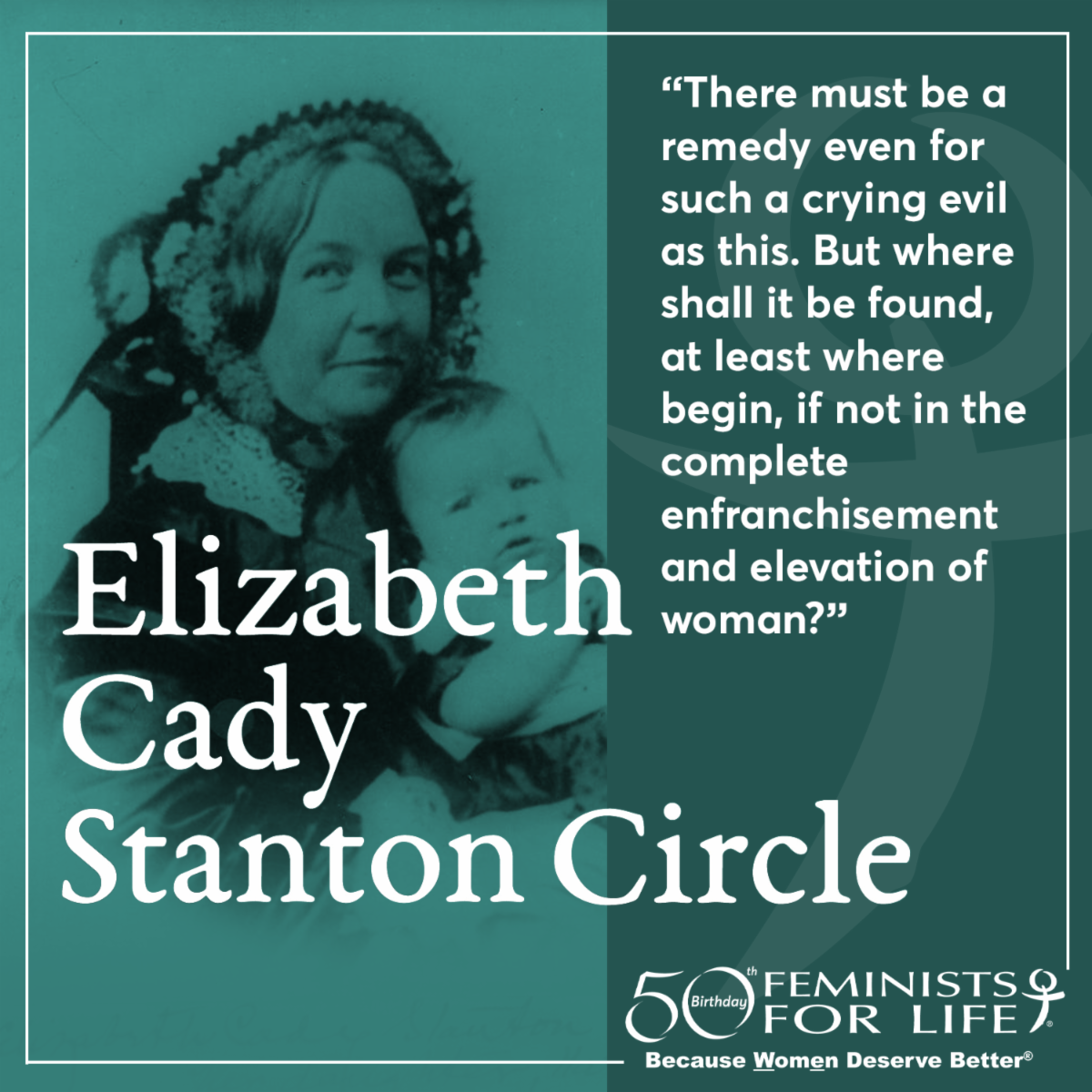 Make Women's History #GivingTuesday - Feminists for Life